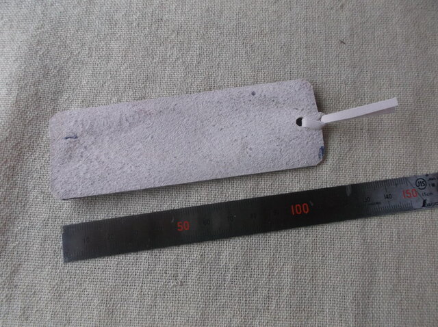 牛革のしおり メッセージや名入れできます。 刻印＆拭き染め | iichi ハンドメイド・クラフト作品・手仕事品の通販