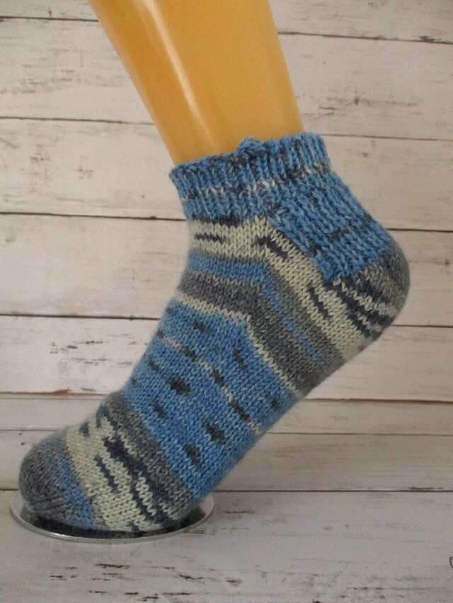 冷え取りソックス ショートタイプ Opal Freche Freunde 9954 | iichi ハンドメイド・クラフト作品・手仕事品の通販