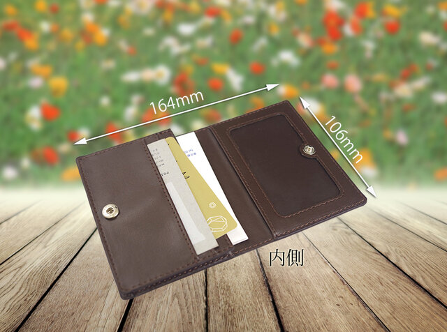 定期入れ/パス入れ/名刺入れ カードケース【奏（Kanade）】（名入れ可） | iichi 日々の暮らしを心地よくするハンドメイドやアンティークのマーケットプレイス