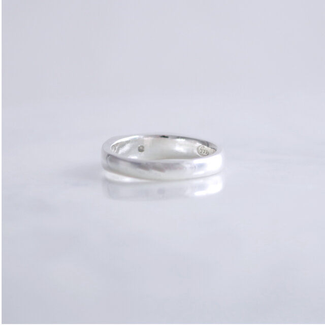 ナチュラルダイヤモンドのリング Gray Square shape | iichi 日々の暮らしを心地よくするハンドメイドやアンティークのマーケットプレイス