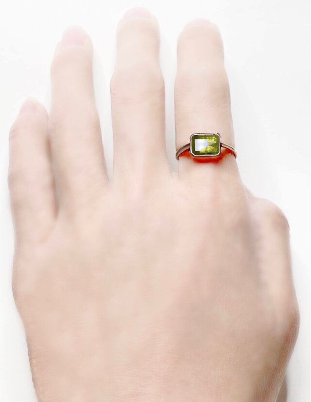 一点もの Color Change Chrysoberyl リング No.3/ 受注制作 | iichi ハンドメイド・クラフト作品・手仕事品の通販