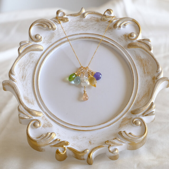 ネックレストップセット（ペリドット・シトリン・タンザナイト etc.） | iichi ハンドメイド・クラフト作品・手仕事品の通販