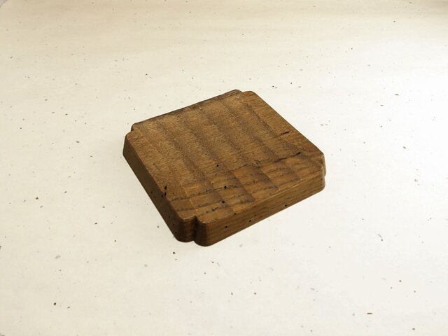 入隅 我谷盆 栗 15×15×2cm ブラウン その2 | iichi ハンドメイド・クラフト作品・手仕事品の通販