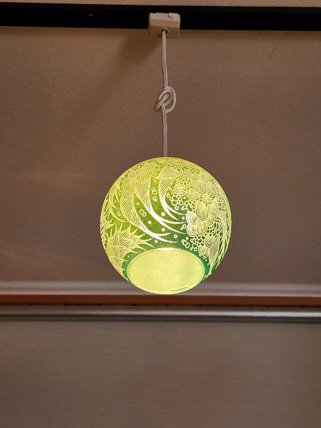 Lamp birth ～Green～ | iichi ハンドメイド・クラフト作品・手仕事品の通販