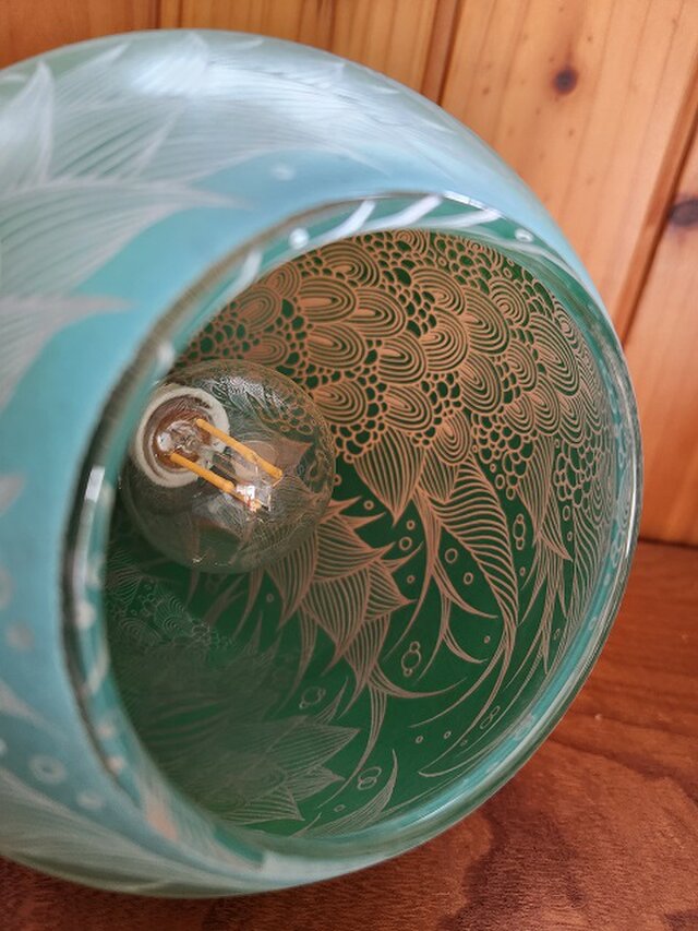 Lamp birth ～Green～ | iichi ハンドメイド・クラフト作品・手仕事品の通販