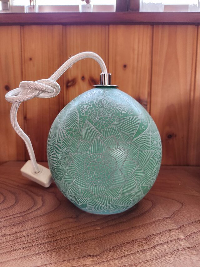 Lamp birth ～Green～ | iichi ハンドメイド・クラフト作品・手仕事品の通販