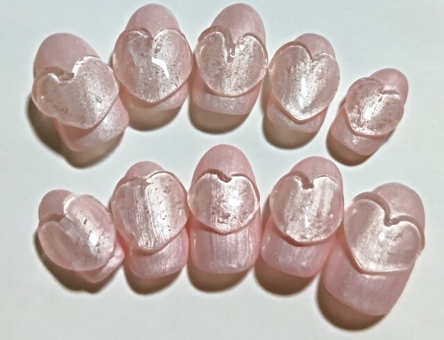 ハートネイル オーダー可 | iichi ハンドメイド・クラフト作品・手仕事品の通販