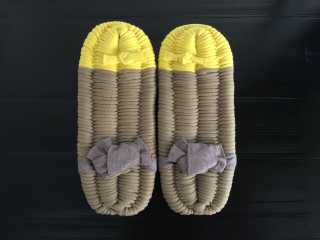 No.151【FLIP TEE FLOP】24cm《THE SPORTY》布ぞうり 上質なJonoJono使用 | iichi ハンドメイド・クラフト作品・手仕事品の通販