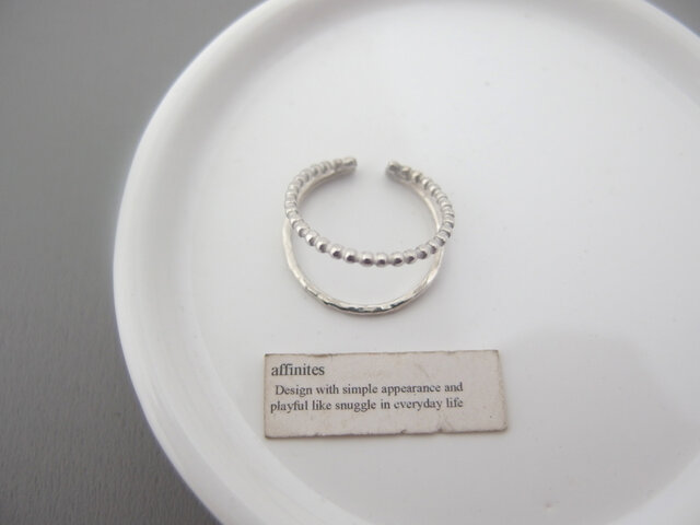 【Totto】silver925イヤーカフ リング 2way | iichi 日々の暮らしを心地よくするハンドメイドやアンティークのマーケットプレイス
