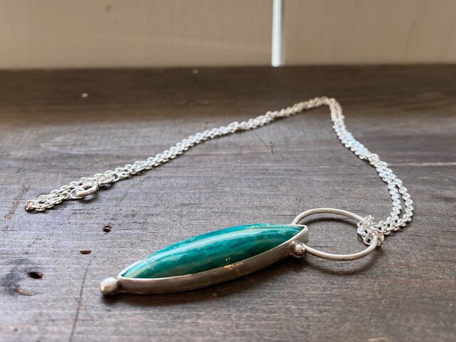 Amazonite top | iichi ハンドメイド・クラフト作品・手仕事品の通販