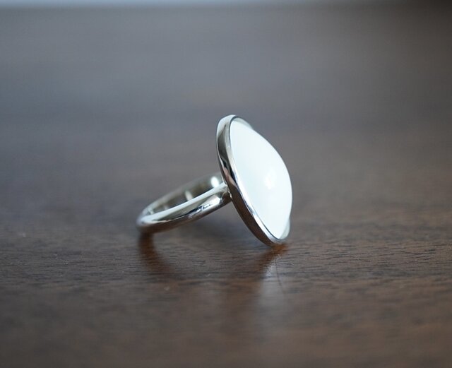 operaculam ring (oval) | iichi ハンドメイド・クラフト作品・手仕事品の通販
