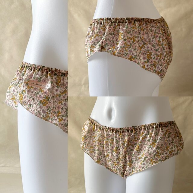 Choose！ストレスフリー パット入りブラ ＆ショーツ : : honey03 | iichi ハンドメイド・クラフト作品・手仕事品の通販