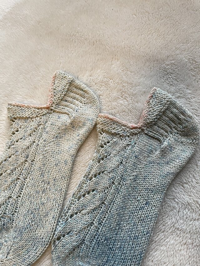 No.1167 k様オーダー品夏うつぼソックス55匹め | iichi 日々の暮らしを心地よくするハンドメイドやアンティークのマーケットプレイス