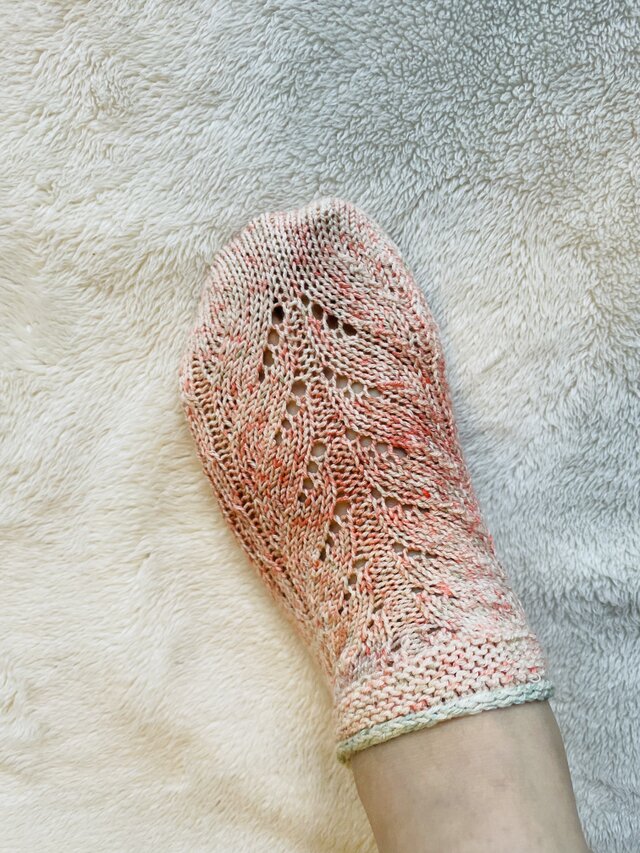 No.1167 k様オーダー品夏うつぼソックス55匹め | iichi 日々の暮らしを心地よくするハンドメイドやアンティークのマーケットプレイス