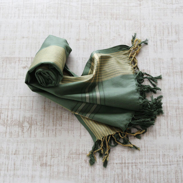ソフトキコイ（ Soft Kikoi ）ショール大判 ストール 羽織る 頭に巻く布 | iichi ハンドメイド・クラフト作品・手仕事品の通販