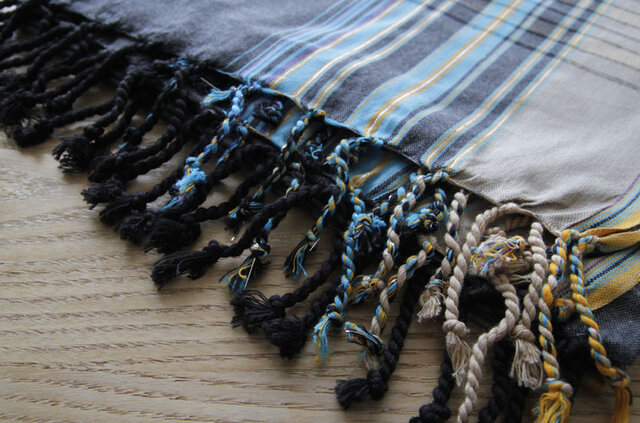 ソフトキコイ（ Soft Kikoi ）ショール大判 ストール 羽織る 頭に巻く布 | iichi ハンドメイド・クラフト作品・手仕事品の通販