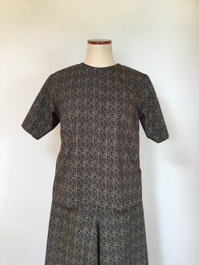 風が通るコットンブラウス Tブラウス | iichi ハンドメイド・クラフト作品・手仕事品の通販