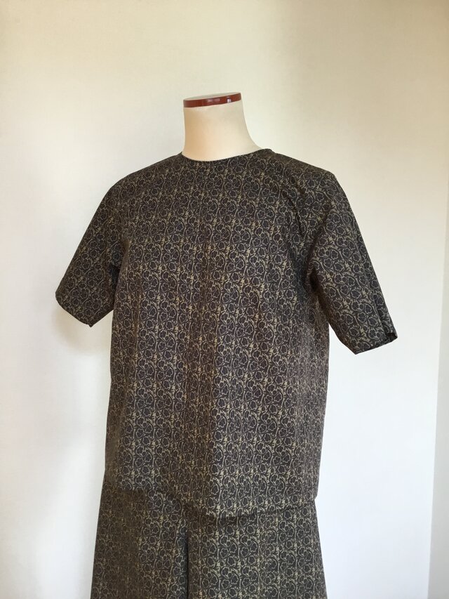 風が通るコットンブラウス Tブラウス | iichi ハンドメイド・クラフト作品・手仕事品の通販