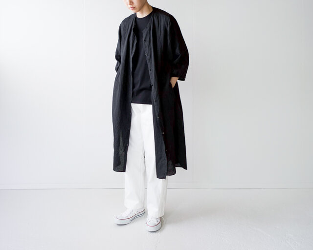 size2/cotton silk/half sleeve tshirt /black | iichi ハンドメイド・クラフト作品・手仕事品の通販