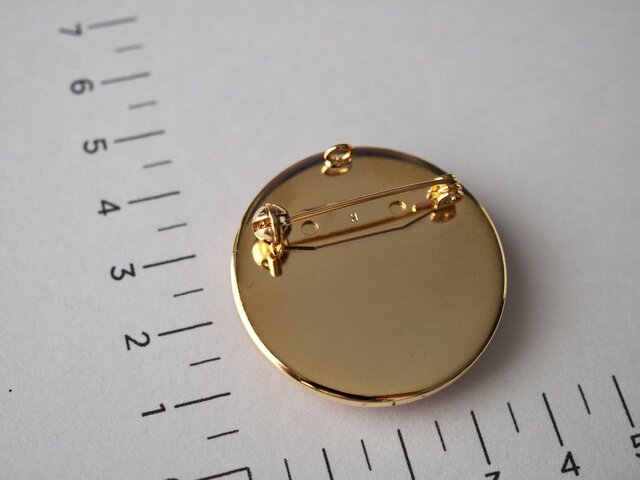 染めの花図鑑007_かすみ草/ブローチ・ペンダントトップ2way | iichi ハンドメイド・クラフト作品・手仕事品の通販