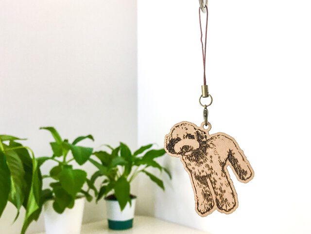 トイプードルのチャーム | iichi ハンドメイド・クラフト作品・手仕事品の通販