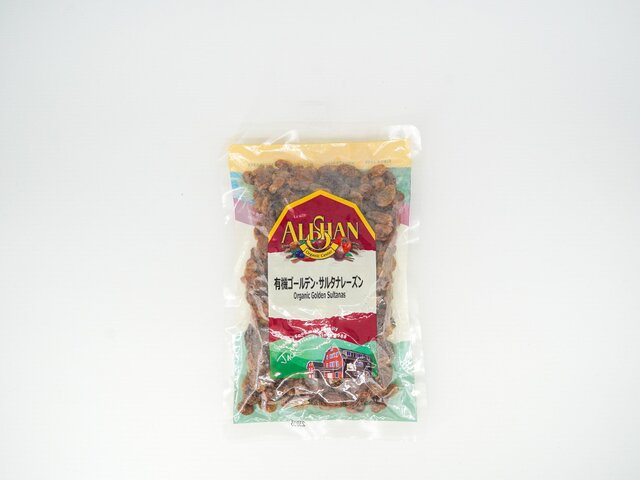 有機ゴールデン・サルタナレーズン 250g | iichi 日々の暮らしを心地よくするハンドメイドやアンティークのマーケットプレイス