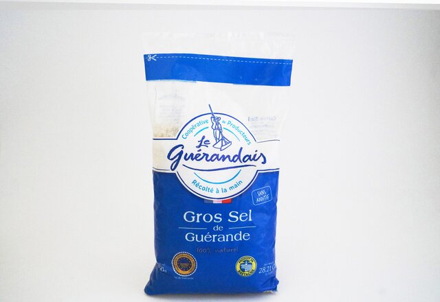 ゲランドの塩 粗塩 800g | iichi 日々の暮らしを心地よくするハンドメイドやアンティークのマーケットプレイス