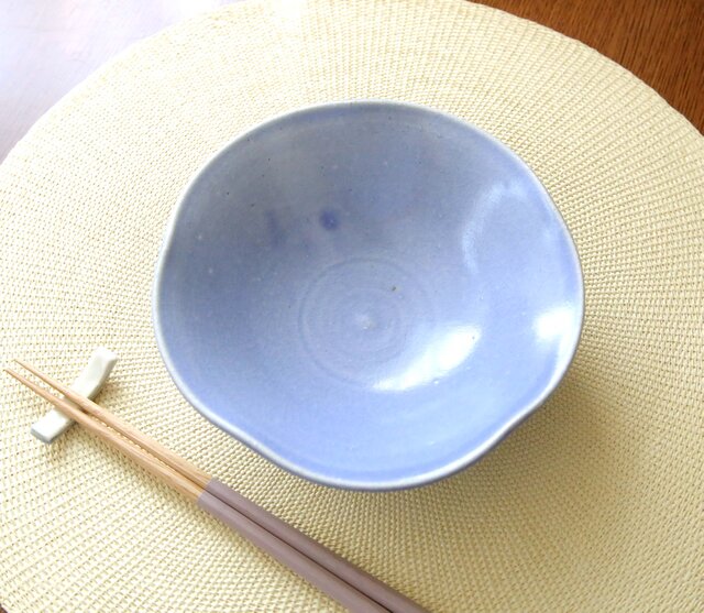 海のブルー 海碧貫入釉の輪花鉢 | iichi ハンドメイド・クラフト作品・手仕事品の通販