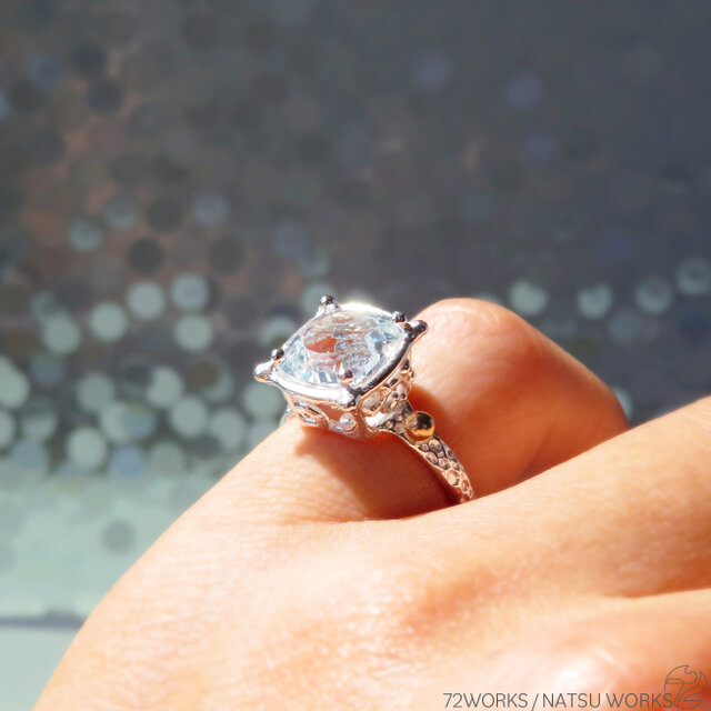 トパーズ リング / Topaz Ring b | iichi ハンドメイド・クラフト作品・手仕事品の通販