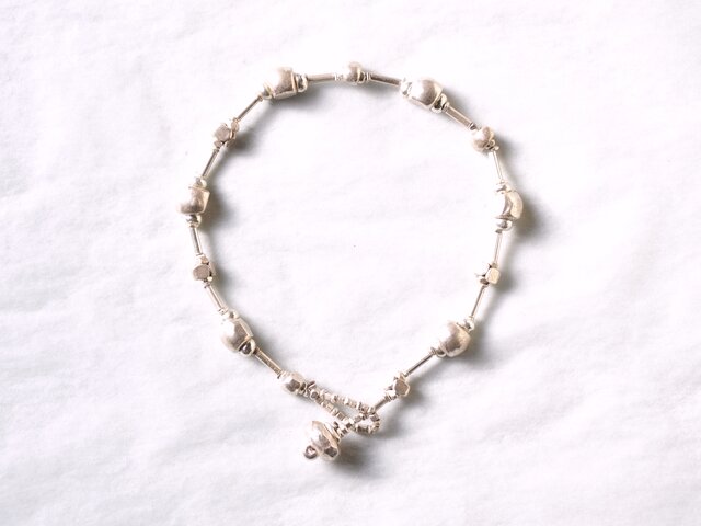 無垢シルバー ブレスレット silver950 ユニセックス | iichi ハンドメイド・クラフト作品・手仕事品の通販