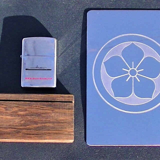 オーダーメイド 家紋盾 彫金 台座付き | iichi ハンドメイド・クラフト作品・手仕事品の通販