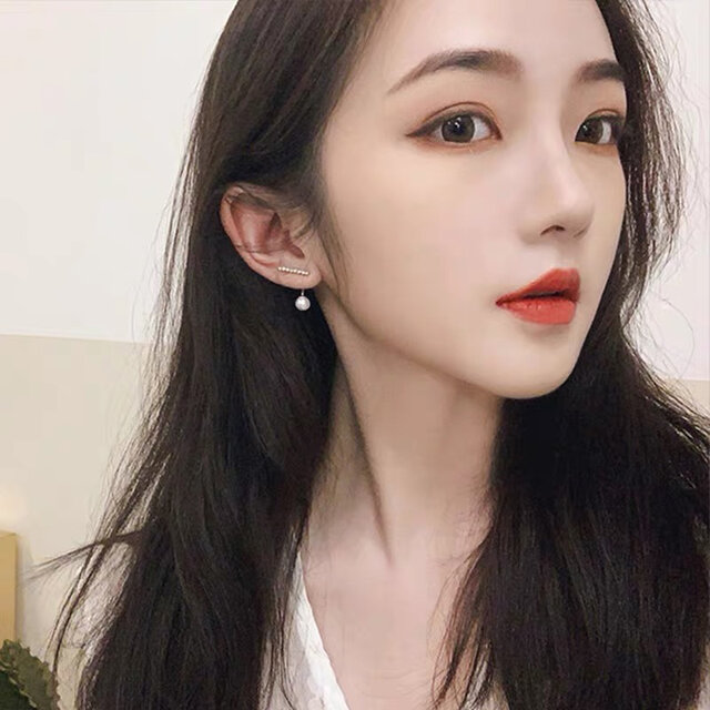 ピアス レディース パール 小さめ 金属アレルギー対応 CZダイヤモンド シルバー925 ポスト バックキャッチ かわいい | iichi ハンドメイド・クラフト作品・手仕事品の通販