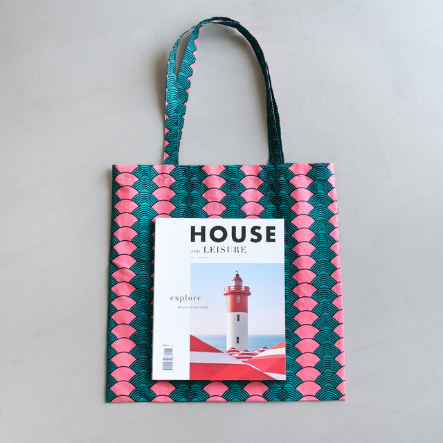 アフリカンワックスプリント トートバッグ Pinki | iichi ハンドメイド・クラフト作品・手仕事品の通販