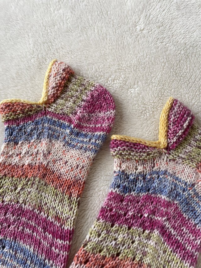 No.1176うつぼソックス64匹め | iichi 日々の暮らしを心地よくするハンドメイドやアンティークのマーケットプレイス