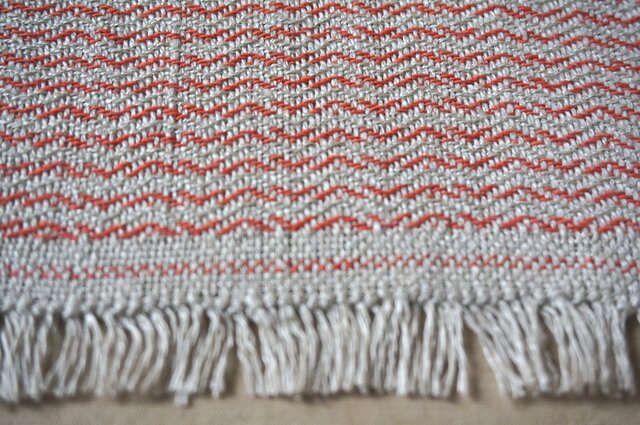 手織り 敷き物 【vm-03-rd】 | iichi ハンドメイド・クラフト作品・手仕事品の通販