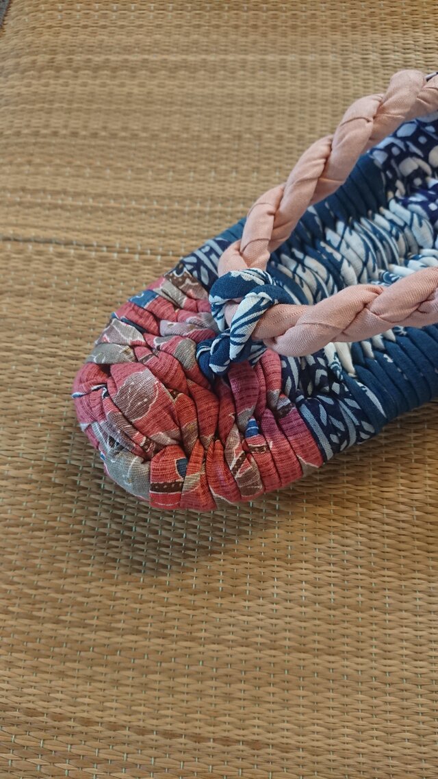 布ぞうり 22～23cm | iichi ハンドメイド・クラフト作品・手仕事品の通販