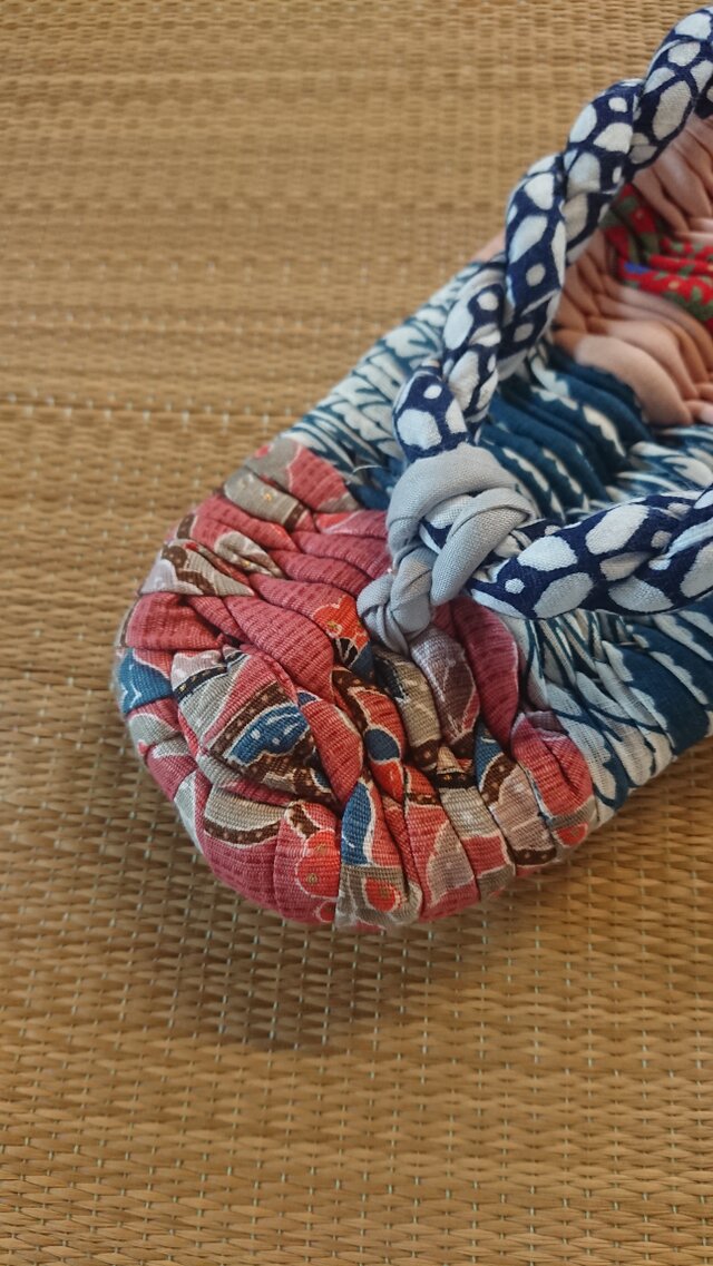 布ぞうり 24～25cm | iichi 日々の暮らしを心地よくするハンドメイドやアンティークのマーケットプレイス