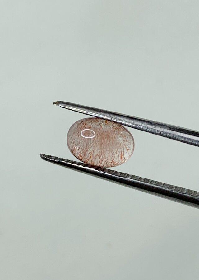 一点もの Strawberry Quartz petite リング No.2/受注制作 | iichi ハンドメイド・クラフト作品・手仕事品の通販