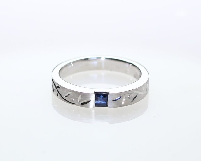 Pt900 ブルーサファイアリング 0.25ct | iichi ハンドメイド・クラフト作品・手仕事品の通販