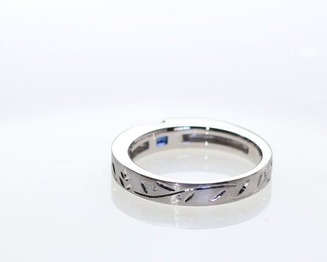 Pt900 ブルーサファイアリング 0.25ct | iichi ハンドメイド・クラフト作品・手仕事品の通販