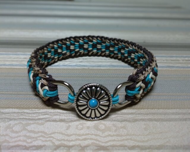 小型犬用 お飾りチョーカー首輪（首回り31cm～全内径34cm） | iichi ハンドメイド・クラフト作品・手仕事品の通販