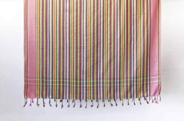 ソフトキコイ（ Soft Kikoi ）ショール大判 ストール 羽織る 頭に巻く布 | iichi 日々の暮らしを心地よくするハンドメイドやアンティークのマーケットプレイス