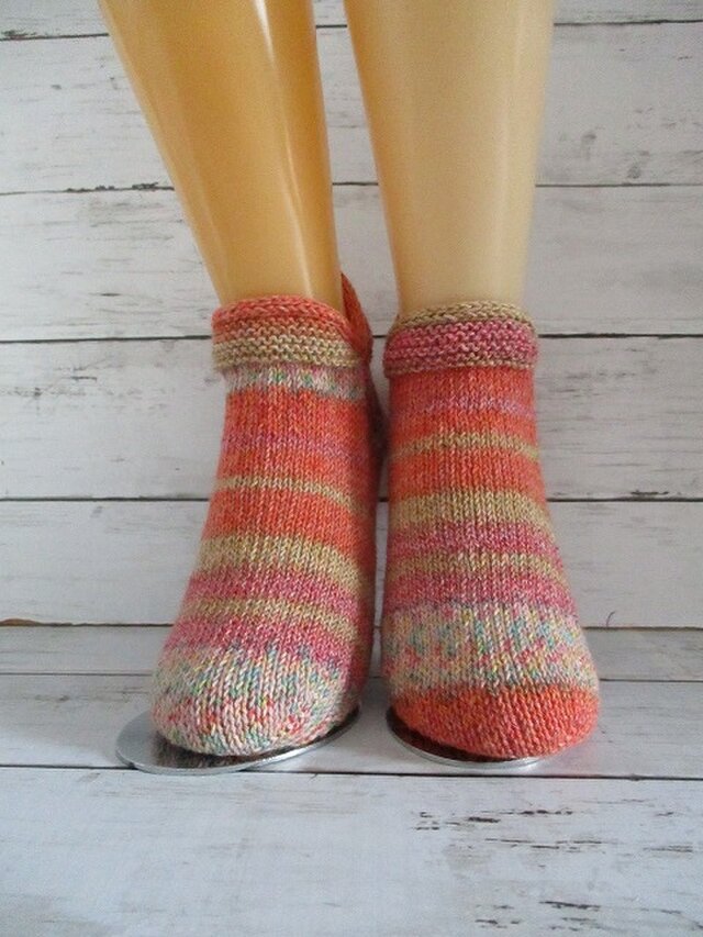 冷え取りソックス Regia Cotton Summer Smile Color | iichi 日々の暮らしを心地よくするハンドメイドやアンティークのマーケットプレイス