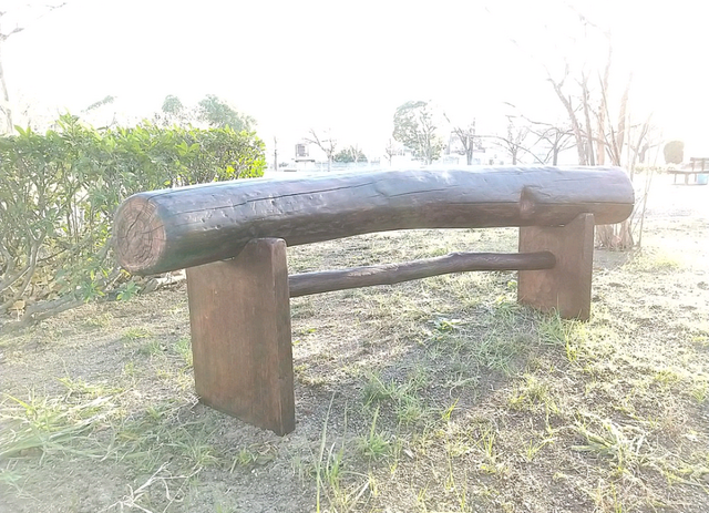 流木丸太ベンチP-23 | iichi ハンドメイド・クラフト作品・手仕事品の通販