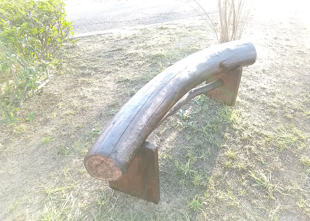 流木丸太ベンチP-23 | iichi ハンドメイド・クラフト作品・手仕事品の通販