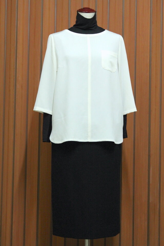 縮緬生成りプルオーバー_0010 | iichi ハンドメイド・アンティーク・食品・ギフト・手作り