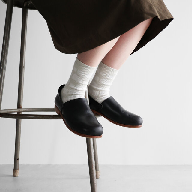 [HUISのくつした]JAGARD（ミストホワイト）【ユニセックス22cm-27cm】 | iichi ハンドメイド・アンティーク・食品・ギフト・手作り