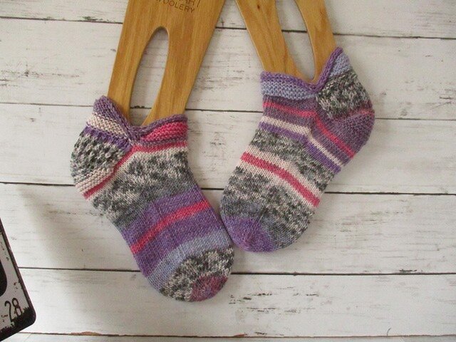 冷え取りソックス Opal Cotton KFS 187 アハツェン | iichi ハンドメイド・クラフト作品・手仕事品の通販