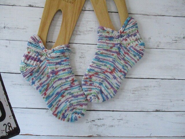 冷え取りソックス Opal Cotton KFS 245 パワーストーン | iichi ハンドメイド・クラフト作品・手仕事品の通販