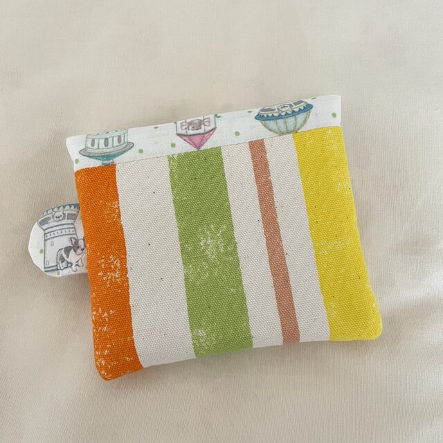 小さなお財布 ユキエモンひよこタグ | iichi ハンドメイド・クラフト作品・手仕事品の通販